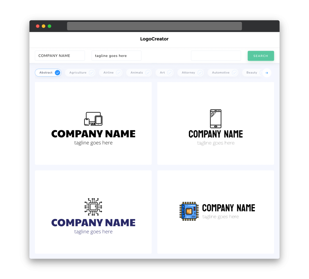 Electronics Logo Design: Create Your Own Electronics Logos