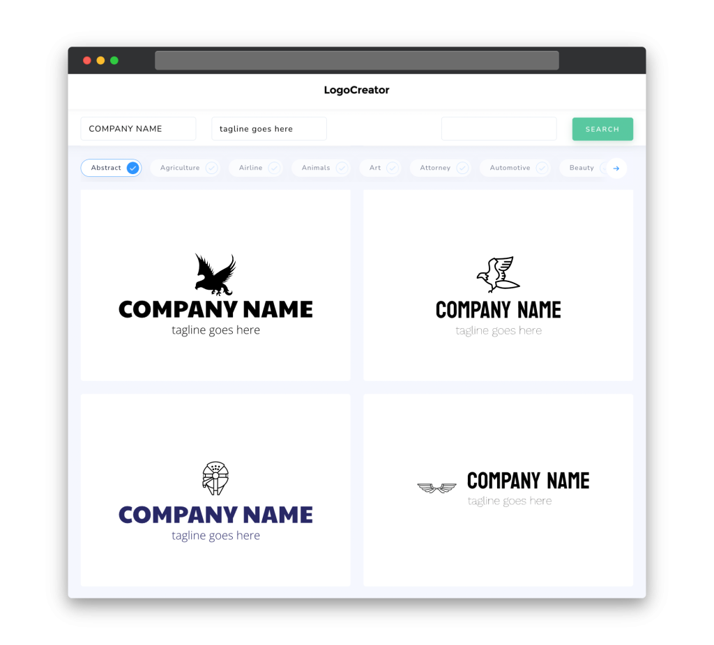 Blue Falcon Logo Design: Create Your Own Blue Falcon Logos