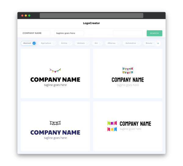 Garland Logo Design: Create Your Own Garland Logos