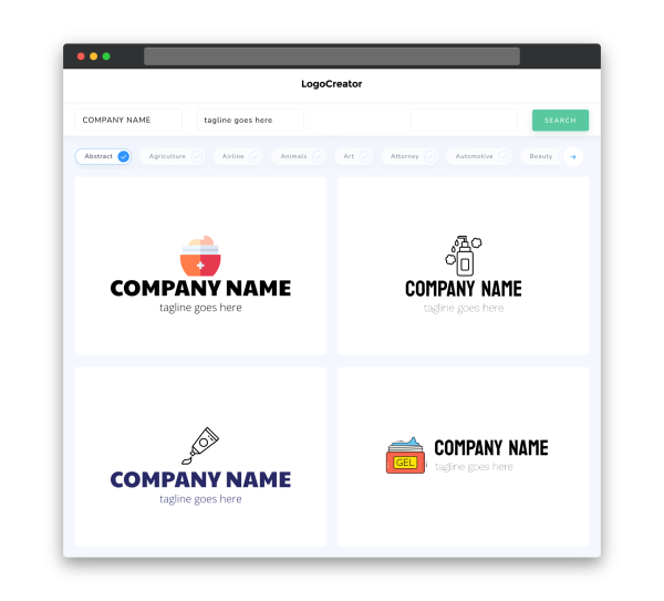 Gel Logo Design: Create Your Own Gel Logos
