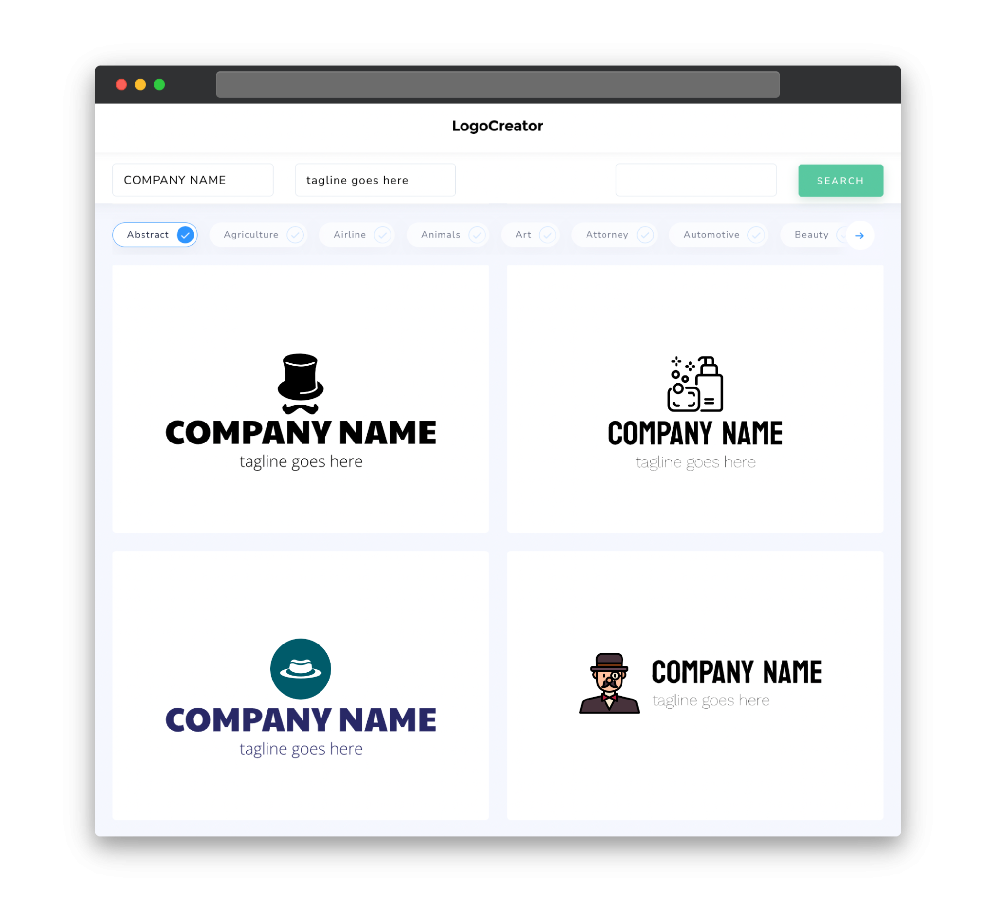 Gentleman Logo Design: Create Your Own Gentleman Logos