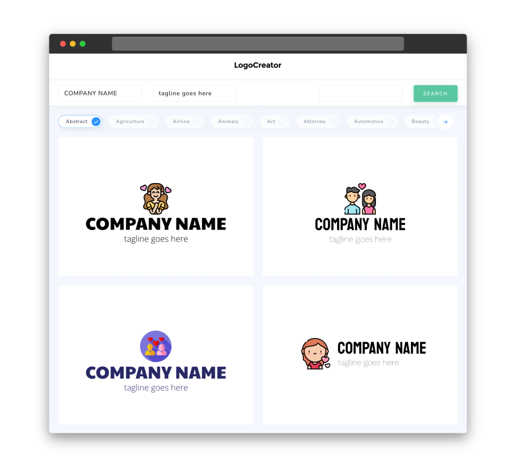 Girlfriend Logo Design: Create Your Own Girlfriend Logos