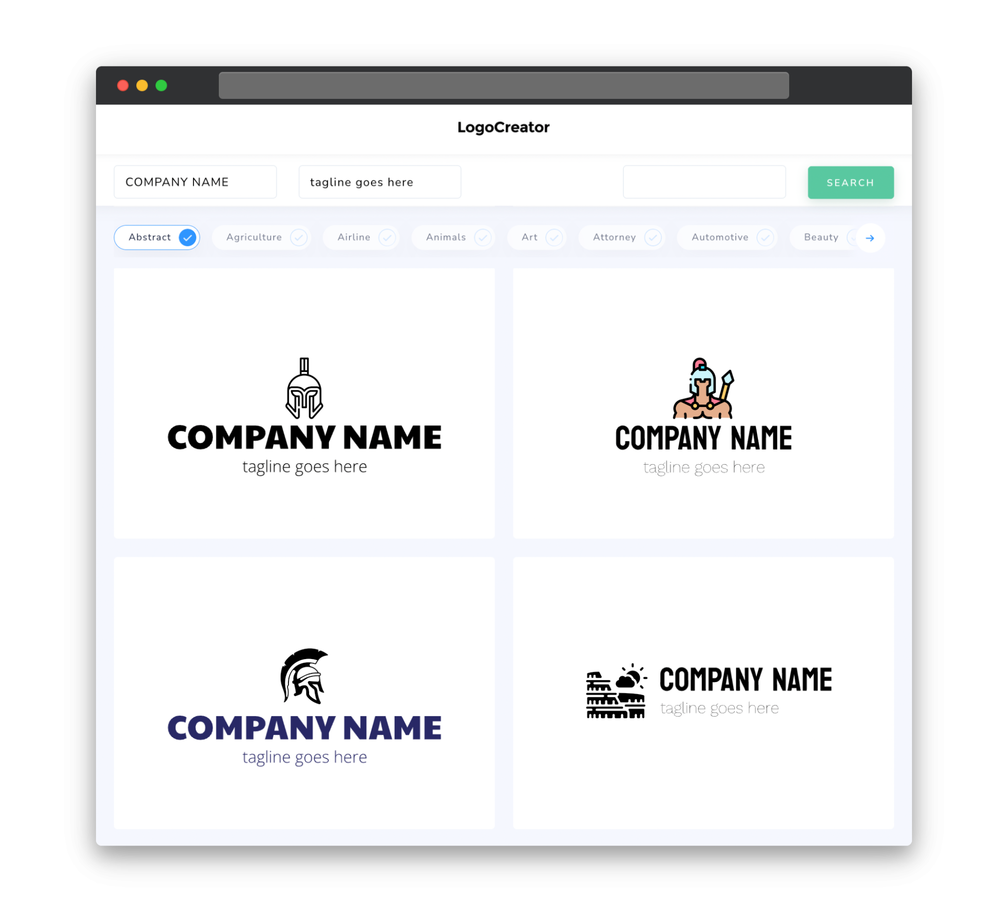 Gladiator Logo Design: Create Your Own Gladiator Logos
