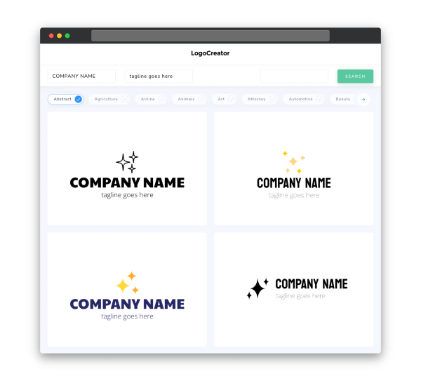 Glitter Logo Design: Create Your Own Glitter Logos