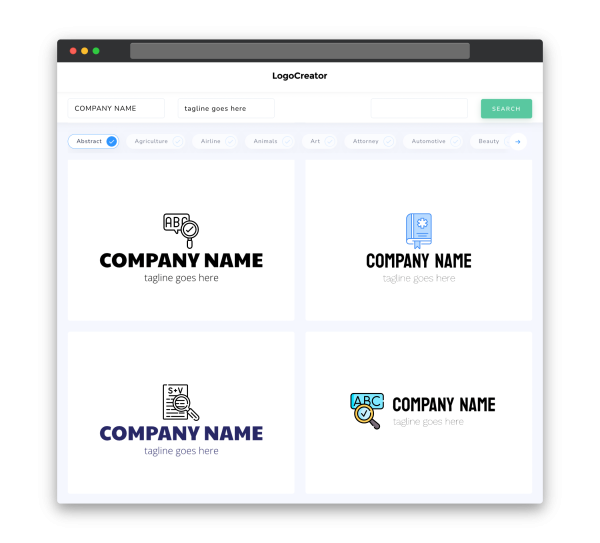 Grammar Logo Design: Create Your Own Grammar Logos