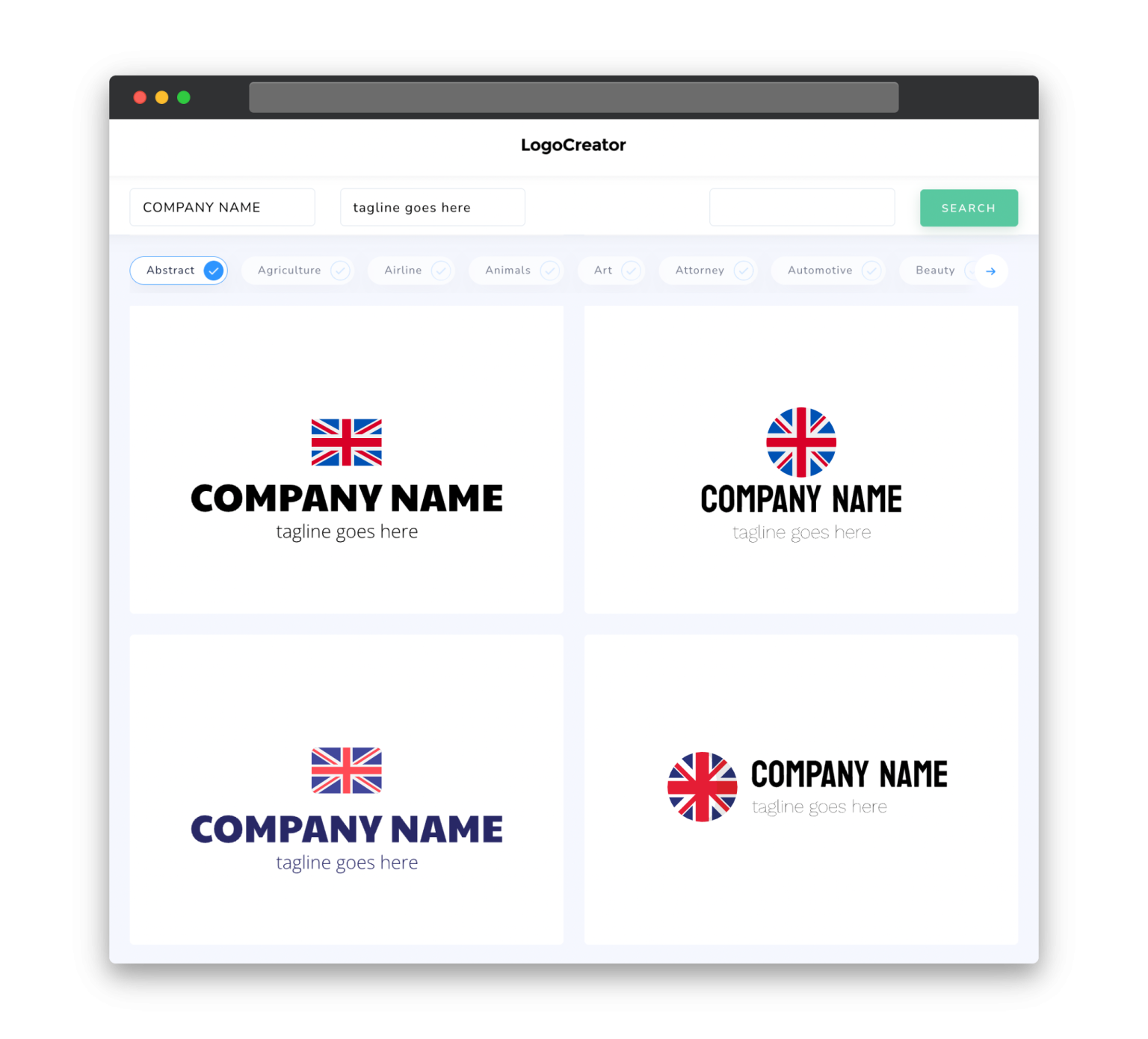 Great Britain Logo Design: Create Your Own Great Britain Logos