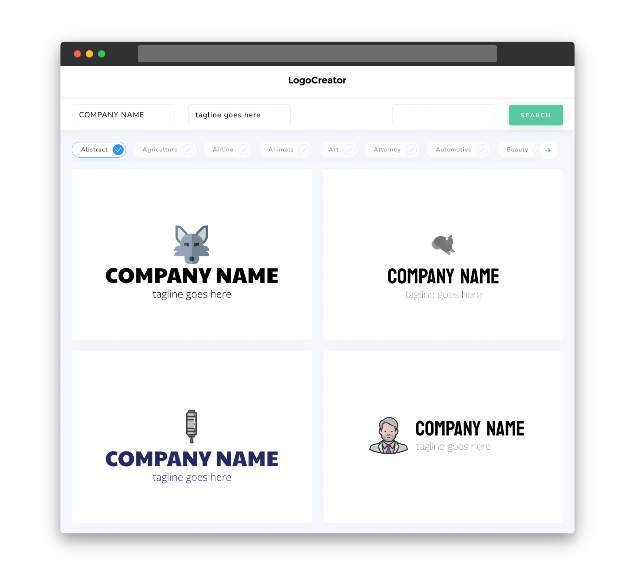 Grey Logo Design: Create Your Own Grey Logos
