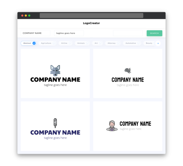 Grey Logo Design: Create Your Own Grey Logos