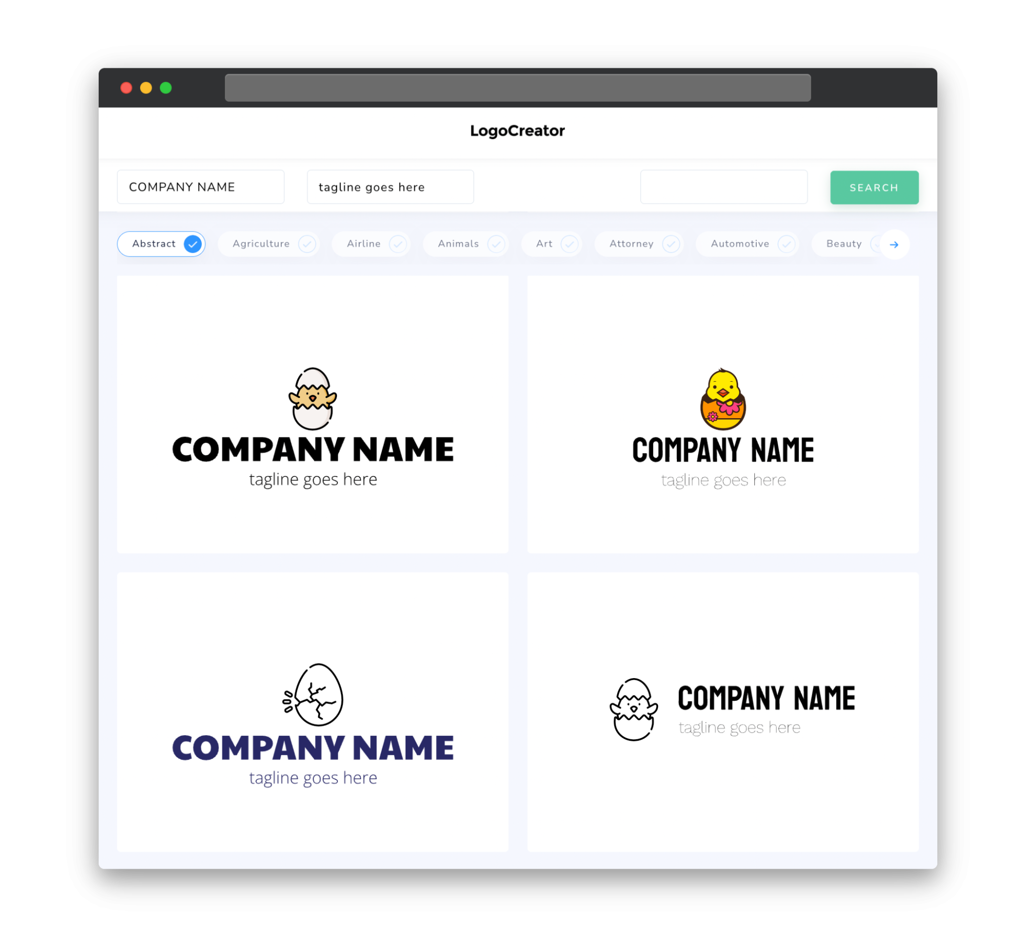 Hatching Logo Design: Create Your Own Hatching Logos