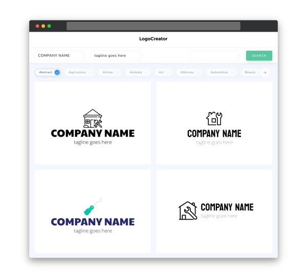 Home Repair Logo Design: Create Your Own Home Repair Logos