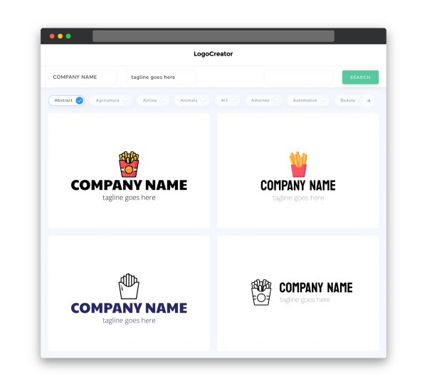 Hot Chips Logo Design: Create Your Own Hot Chips Logos