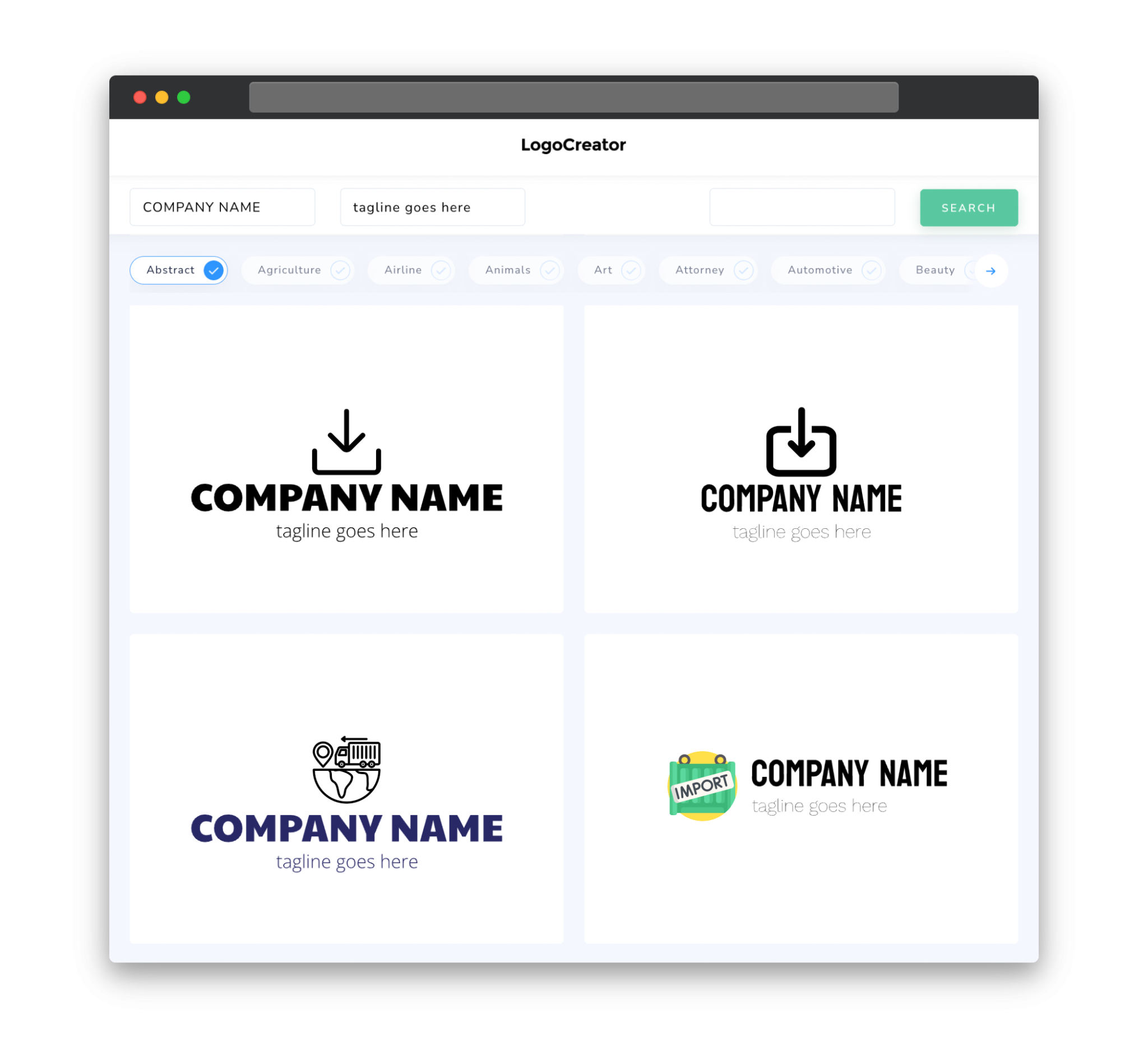 Import Logo Design: Create Your Own Import Logos