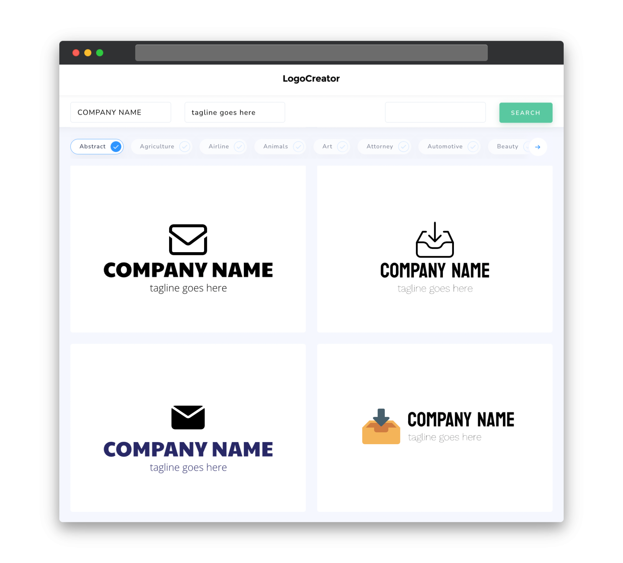 Inbox Logo Design: Create Your Own Inbox Logos