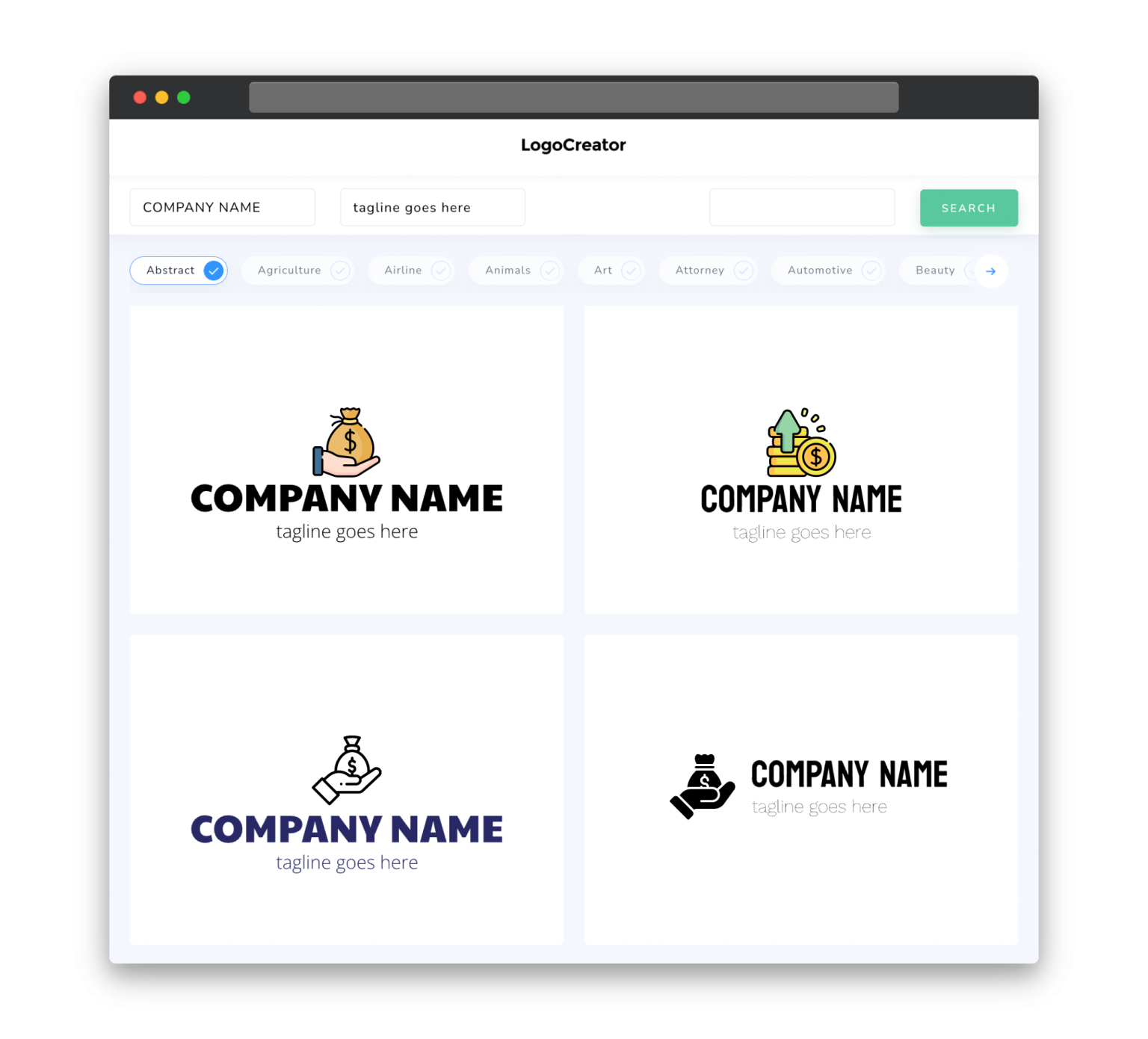 Income Logo Design: Create Your Own Income Logos