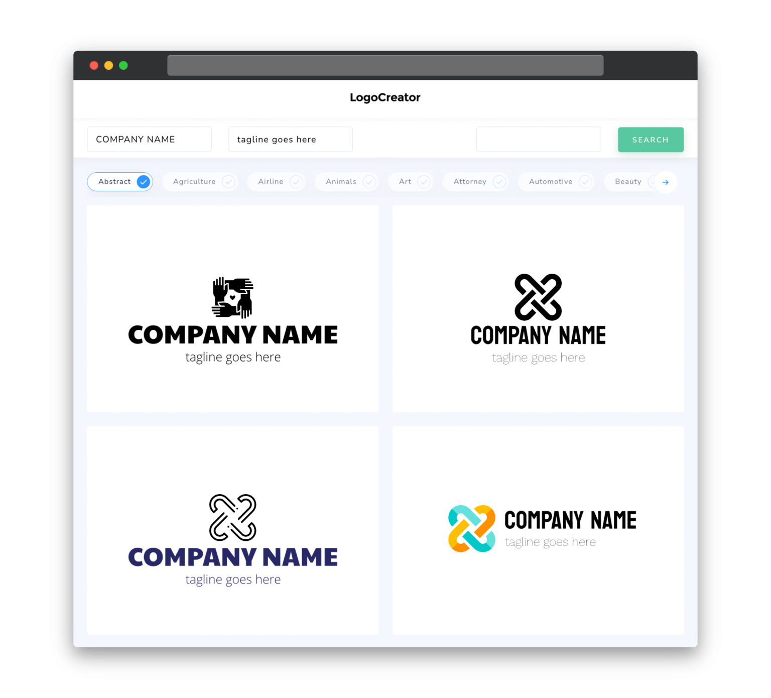Interlock Logo Design: Create Your Own Interlock Logos