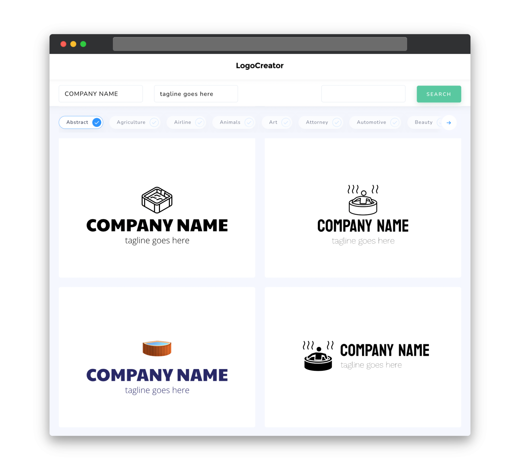 Jacuzzi Logo Design: Create Your Own Jacuzzi Logos