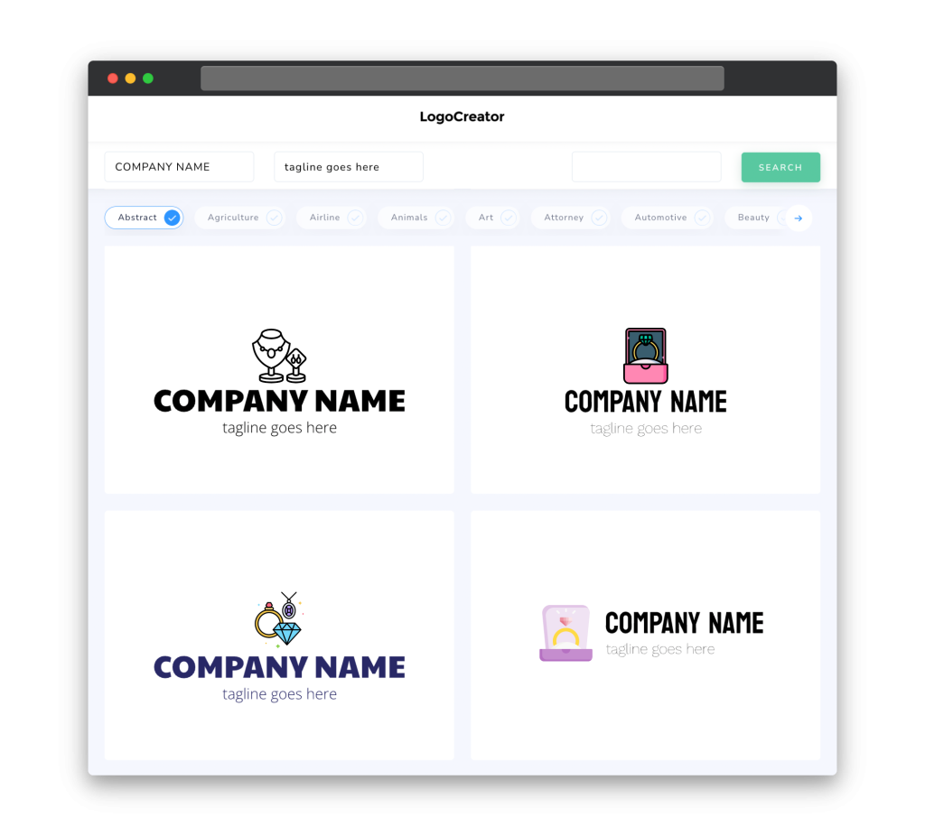 Jewellery Logo Design: Create Your Own Jewellery Logos
