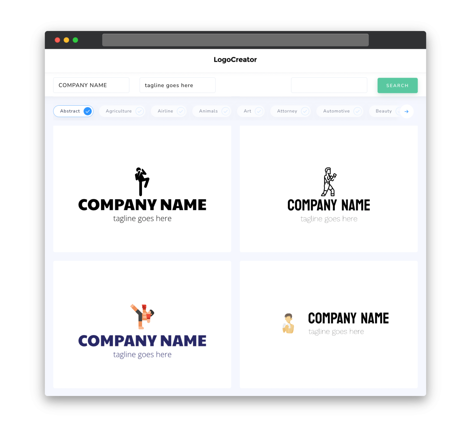 Kickboxing Logo Design: Create Your Own Kickboxing Logos