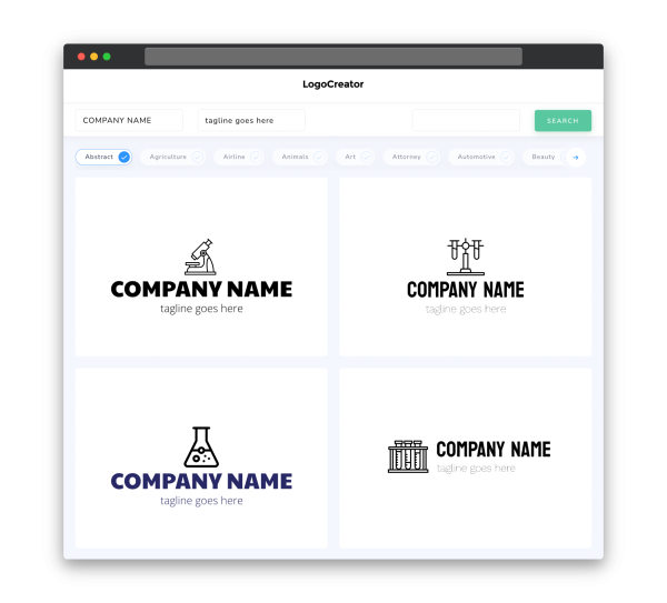 Lab Logo Design: Create Your Own Lab Logos