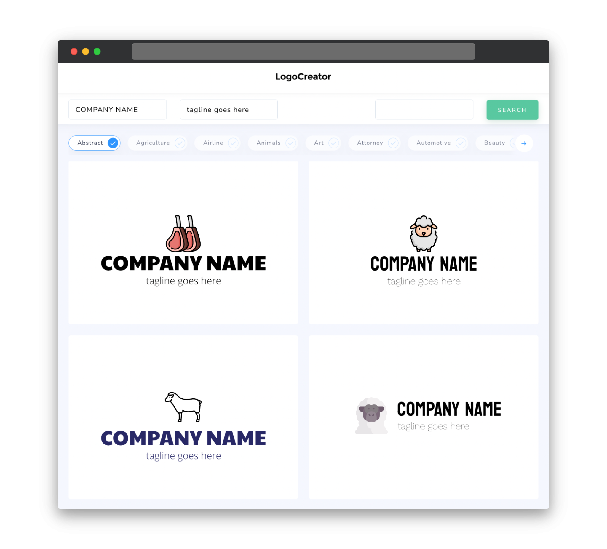 Lamb Logo Design: Create Your Own Lamb Logos