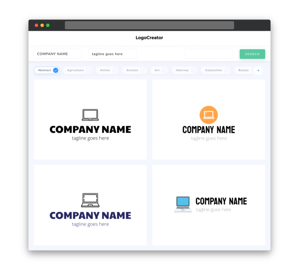 Laptop Logo Design: Create Your Own Laptop Logos