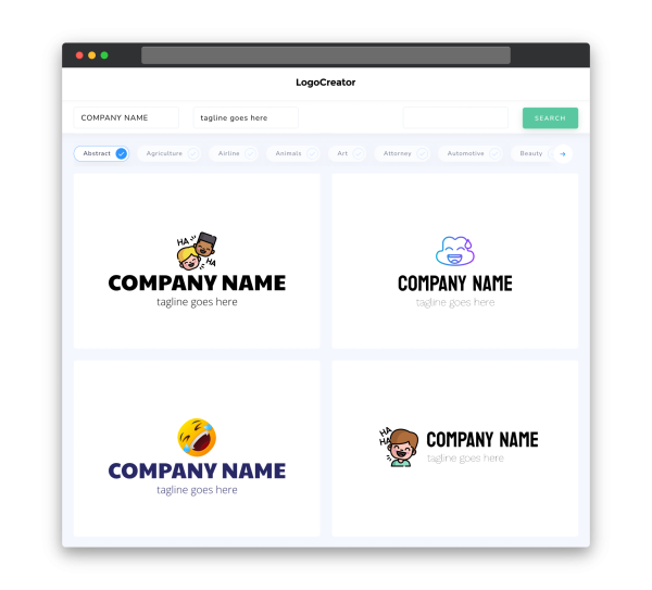 Laugh Logo Design: Create Your Own Laugh Logos