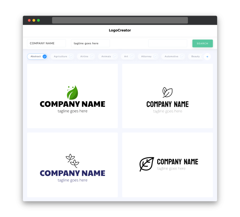 Leaf Logo Design: Create Your Own Leaf Logos