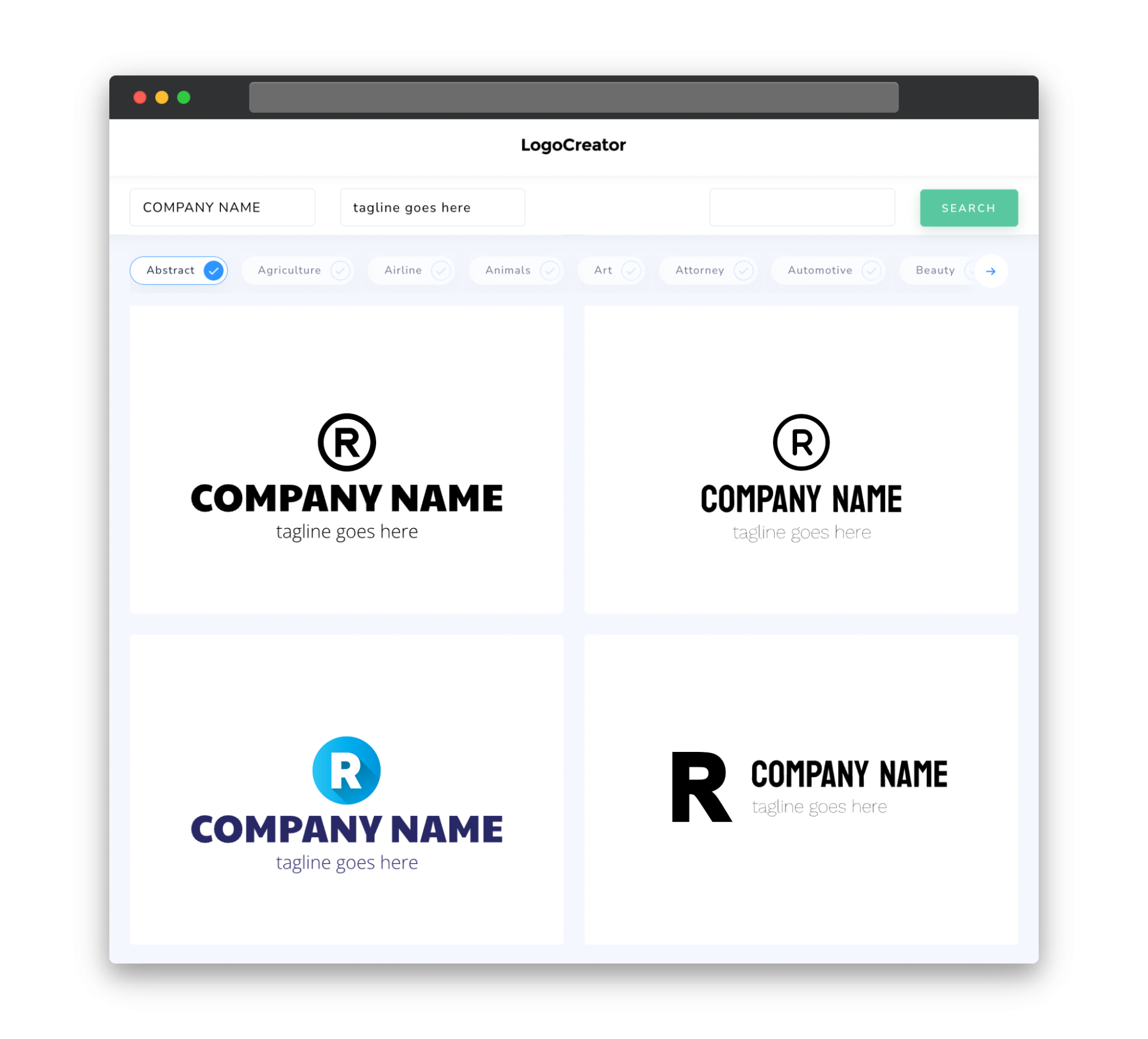 Letter R Logo Design Create Your Own Letter R Logos