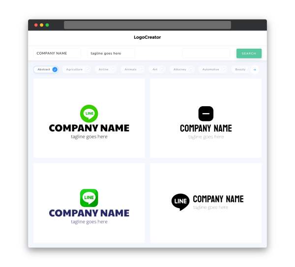 Lines Logo Design: Create Your Own Lines Logos
