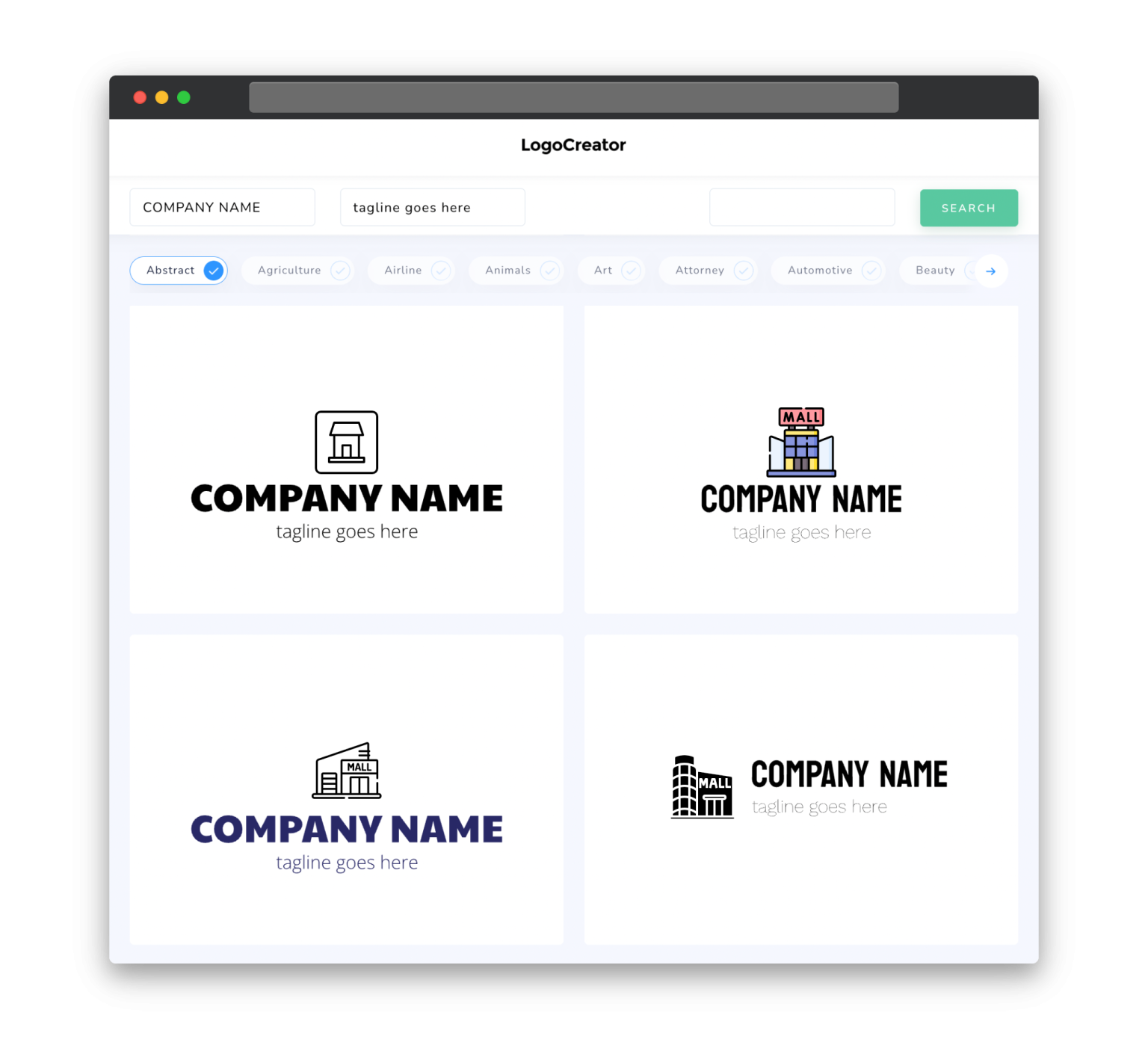 Mall Logo Design: Create Your Own Mall Logos