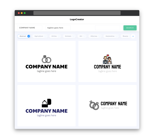 Marriage Logo Design: Create Your Own Marriage Logos