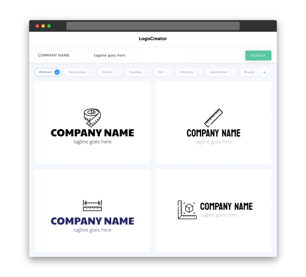 Measurement Logo Design: Create Your Own Measurement Logos