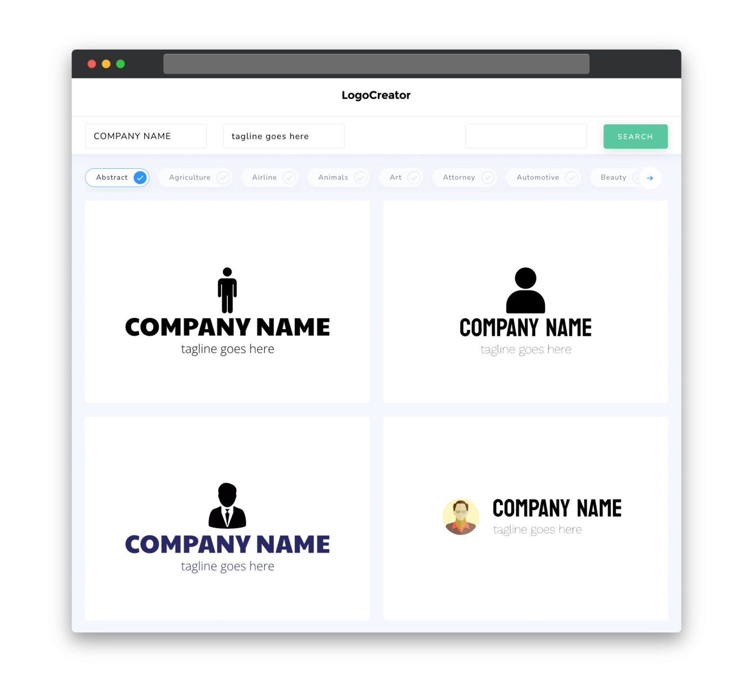 Men Logo Design: Create Your Own Men Logos