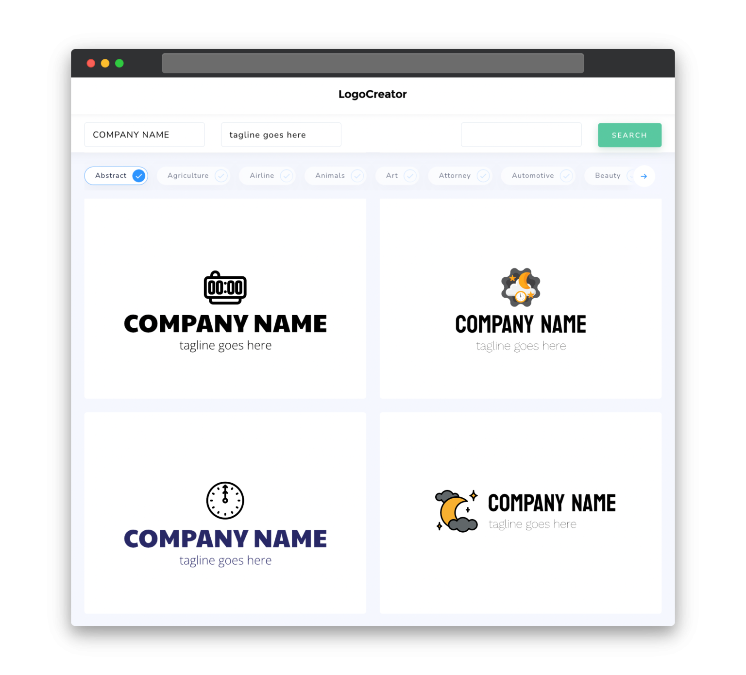 Midnight Logo Design: Create Your Own Midnight Logos
