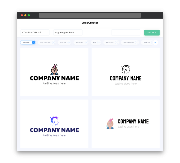 Mohawk Logo Design: Create Your Own Mohawk Logos