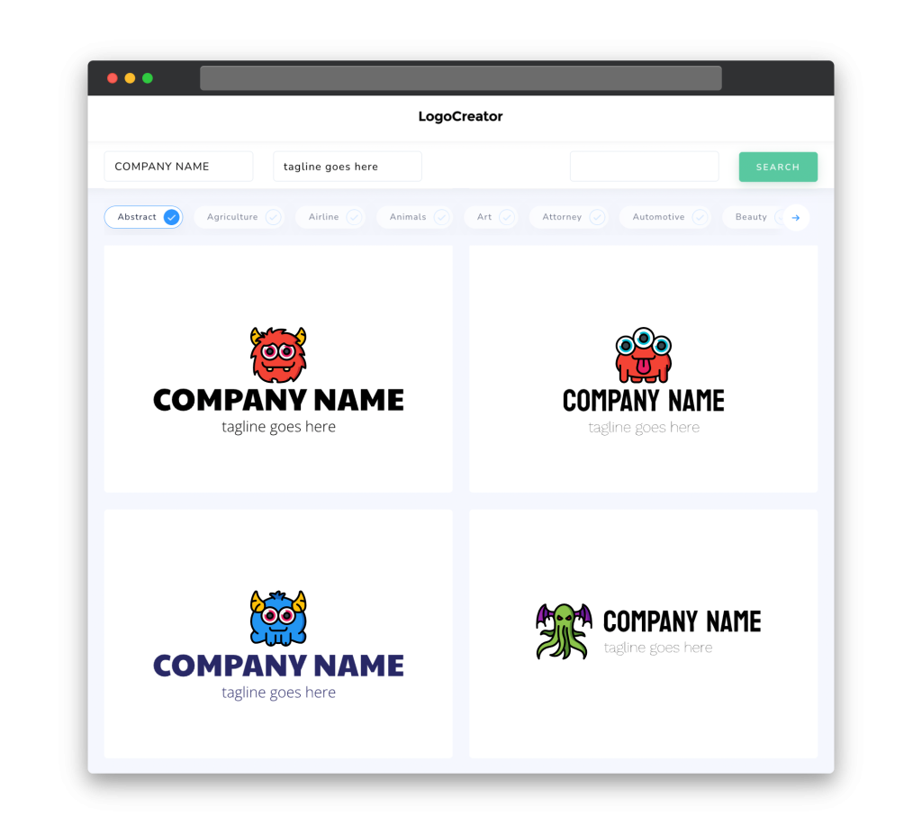 Monster Logo Design: Create Your Own Monster Logos