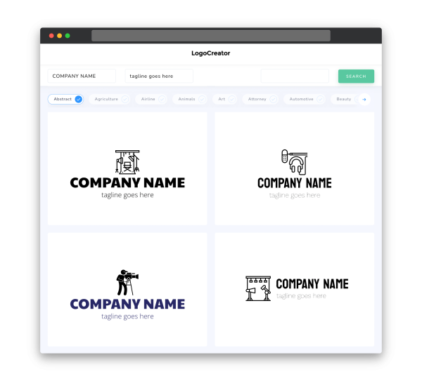 Movie Studio Logo Design: Create Your Own Movie Studio Logos