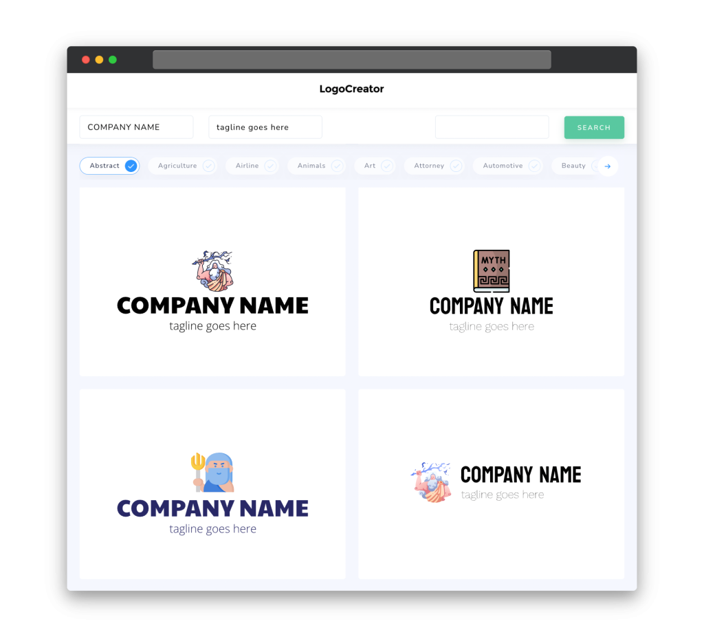 Mythology Logo Design: Create Your Own Mythology Logos