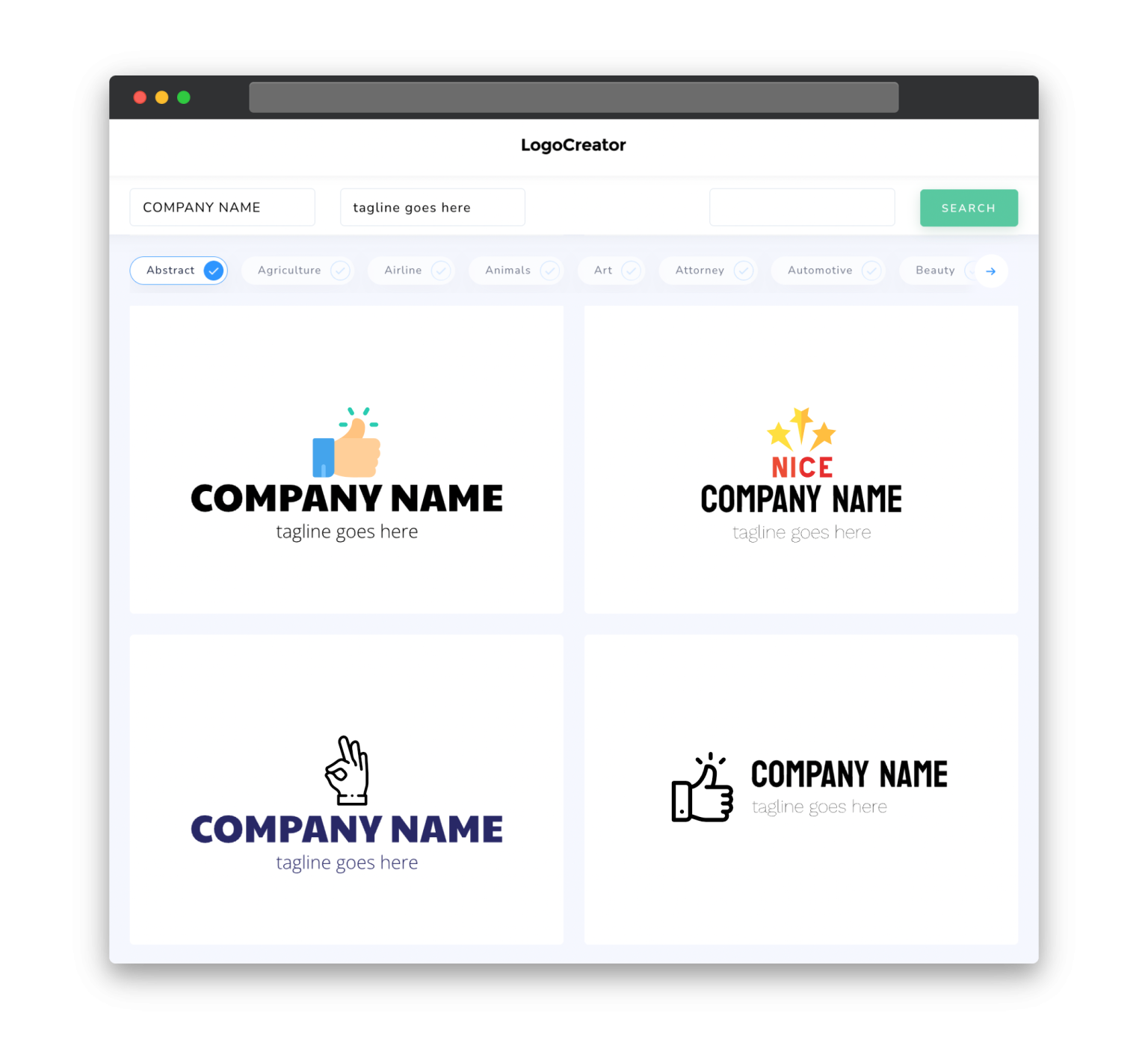 Nice Logo Design: Create Your Own Nice Logos