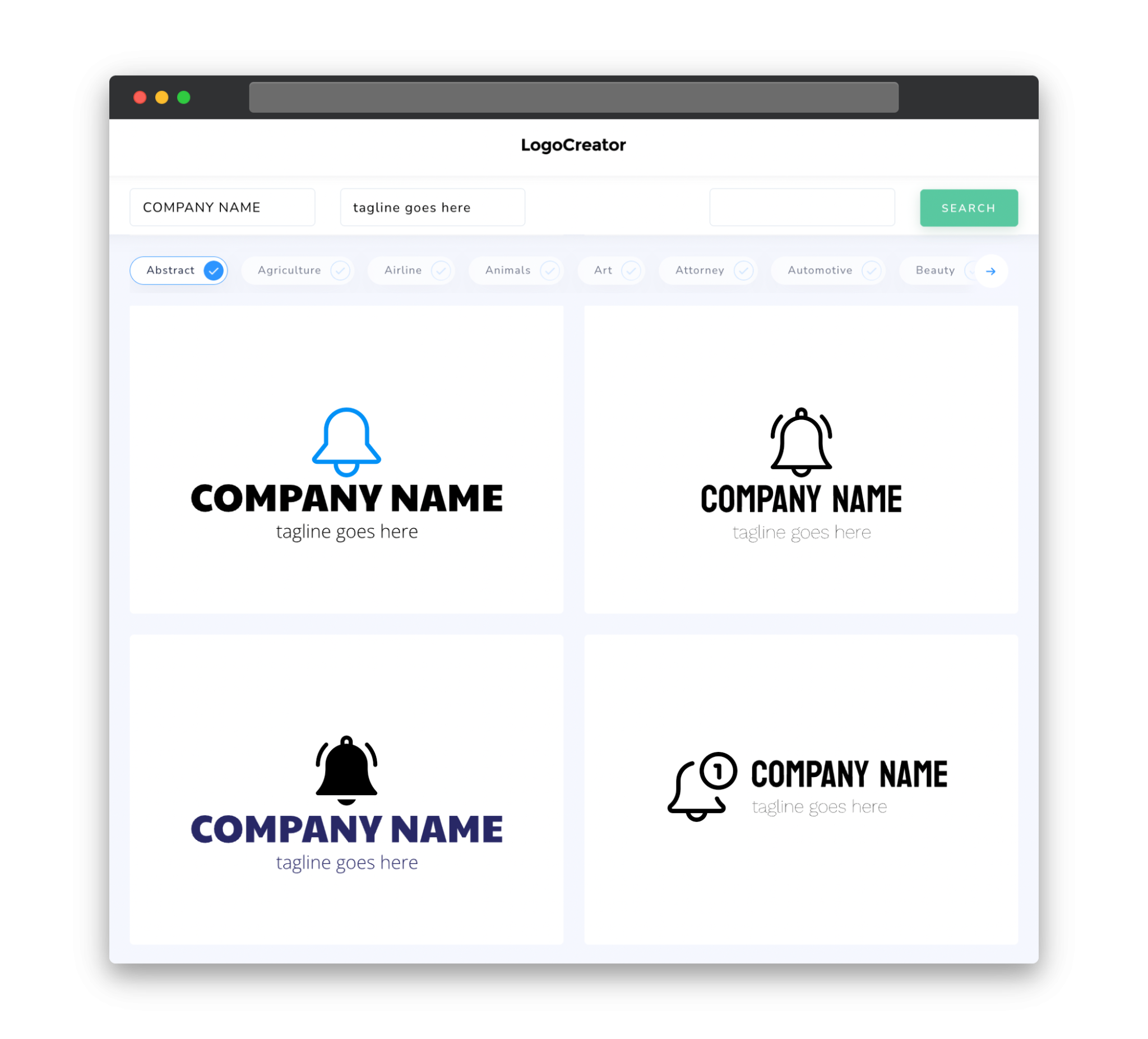 Notification Logo Design: Create Your Own Notification Logos