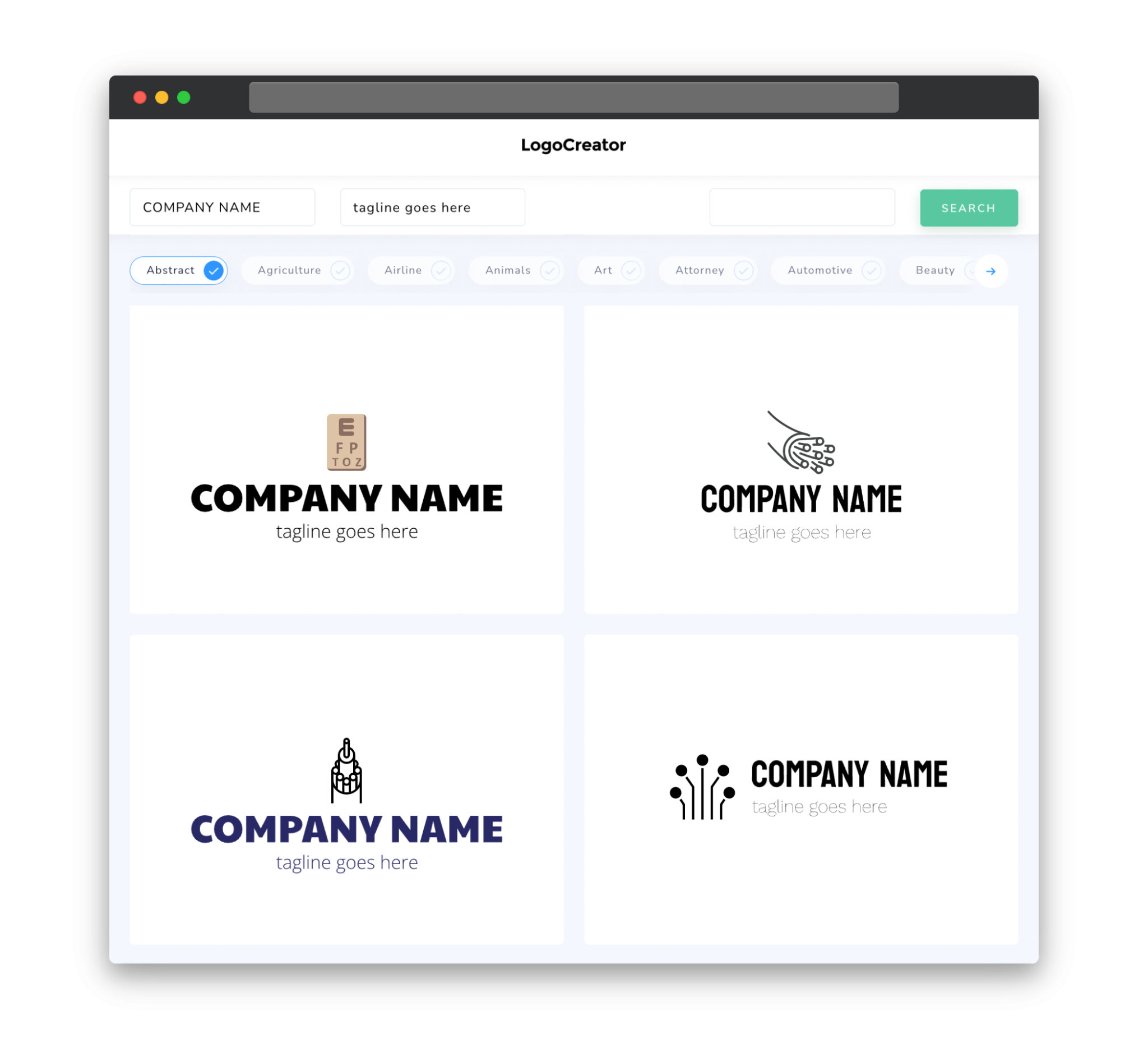 Optics Logo Design: Create Your Own Optics Logos