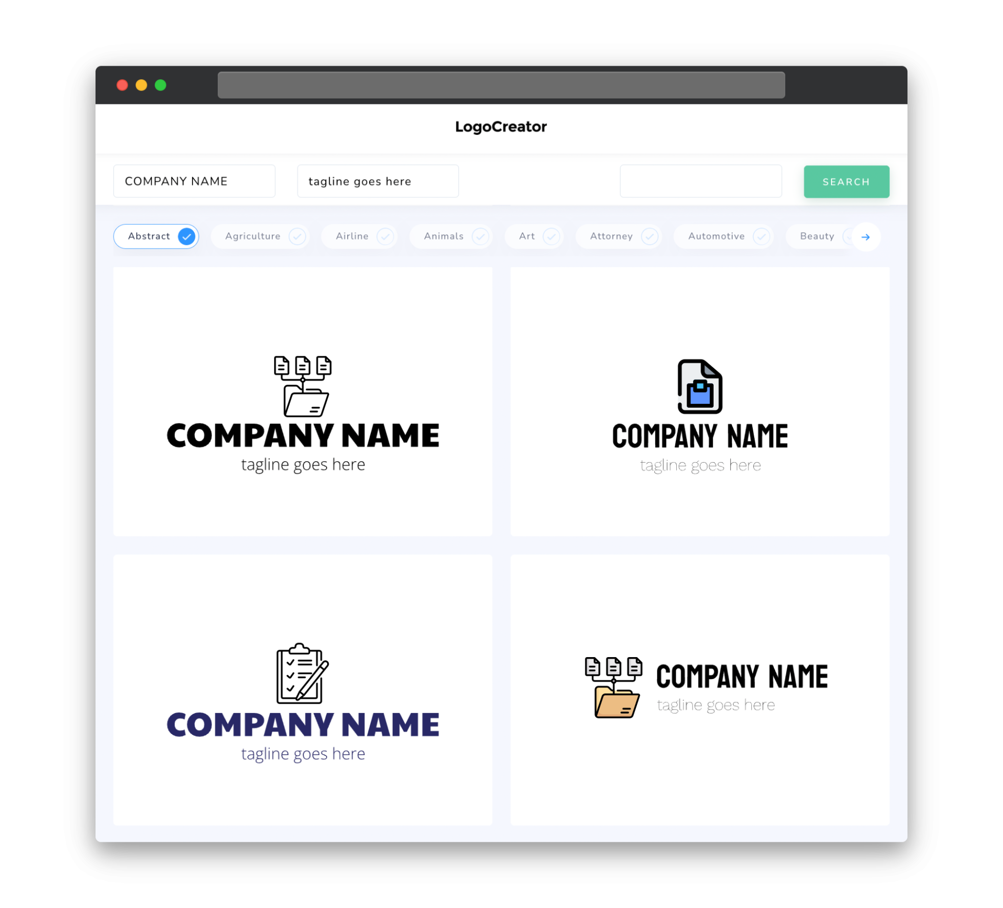 Organize Logo Design: Create Your Own Organize Logos