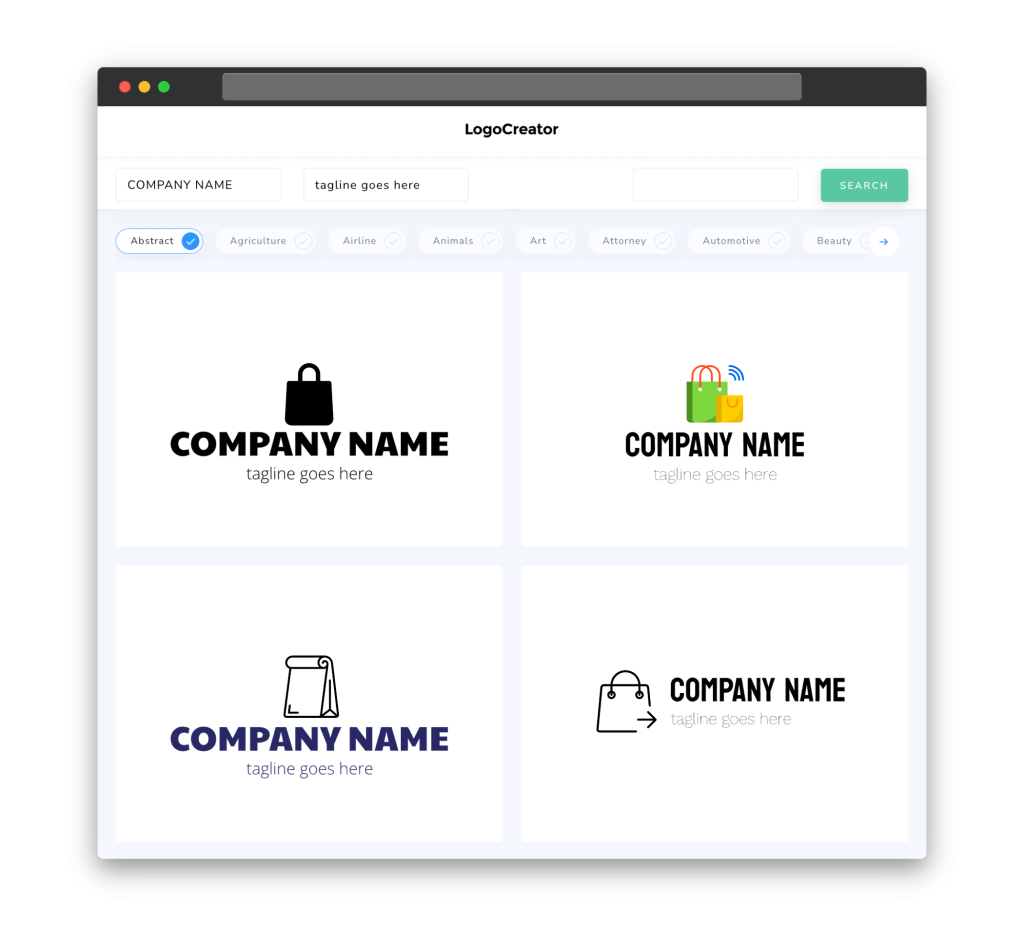 Paper Bag Logo Design: Create Your Own Paper Bag Logos