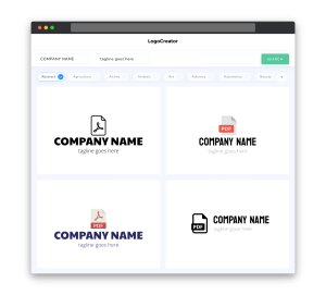 Pdf Logo Design: Create Your Own Pdf Logos