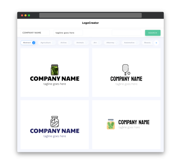 Pickle Logo Design: Create Your Own Pickle Logos