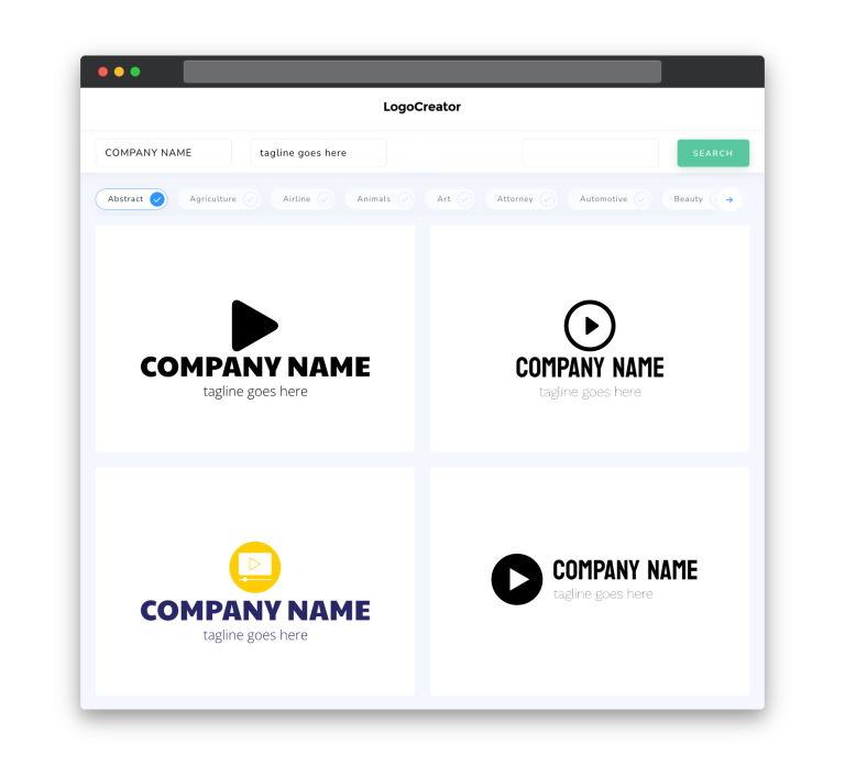Play Logo Design: Create Your Own Play Logos