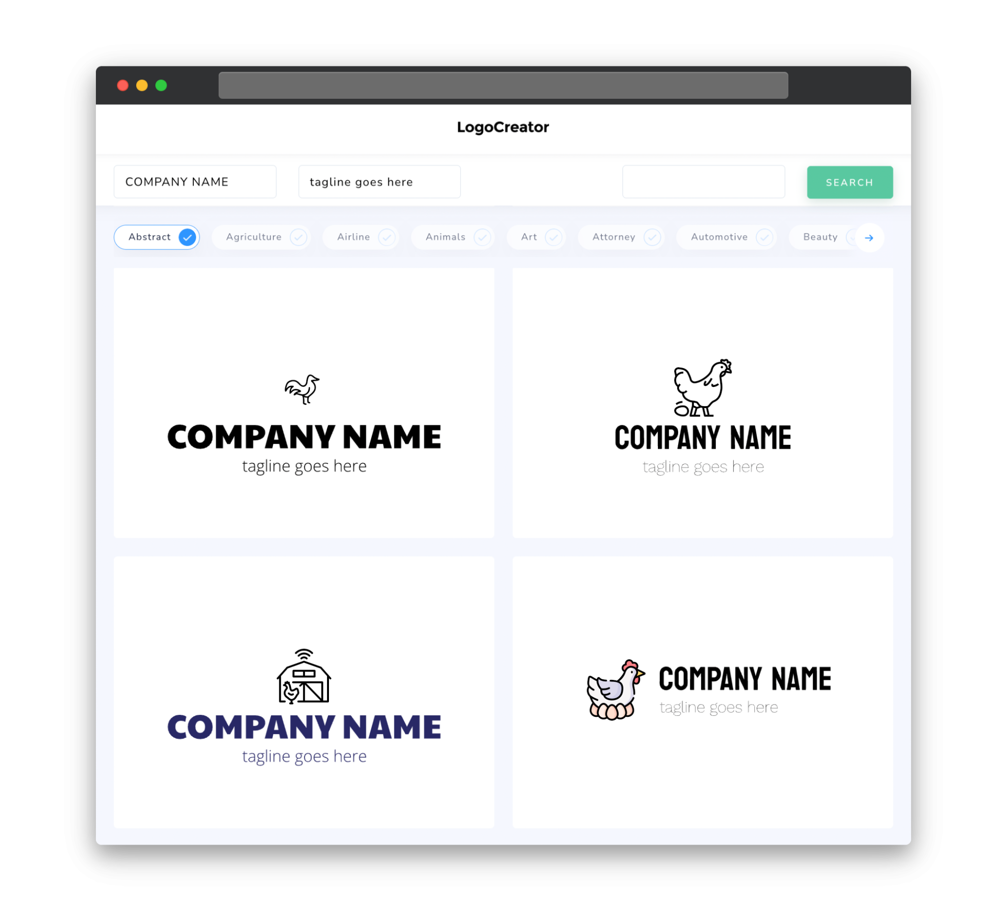 Poultry Logo Design: Create Your Own Poultry Logos