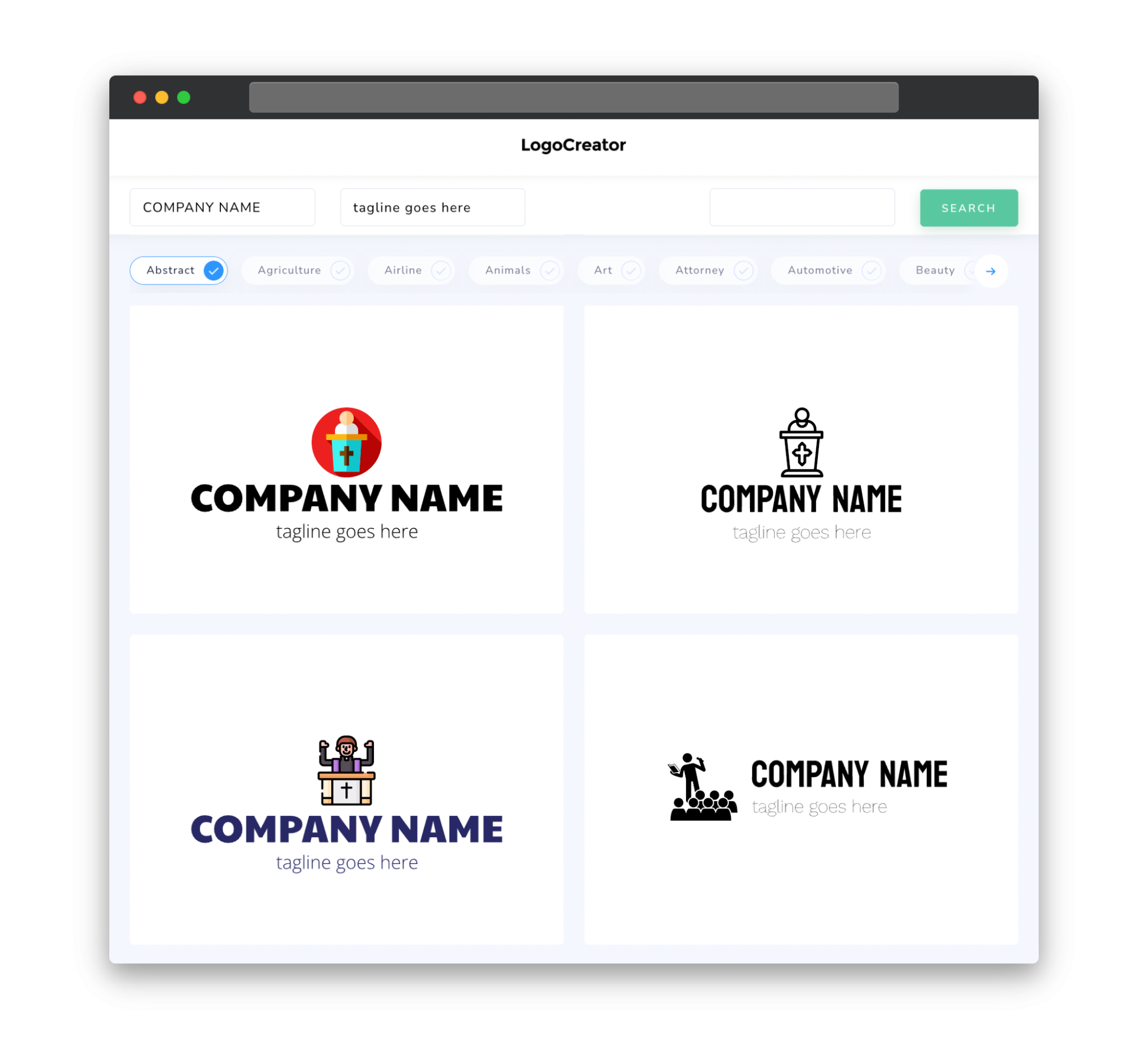 Preacher Logo Design: Create Your Own Preacher Logos