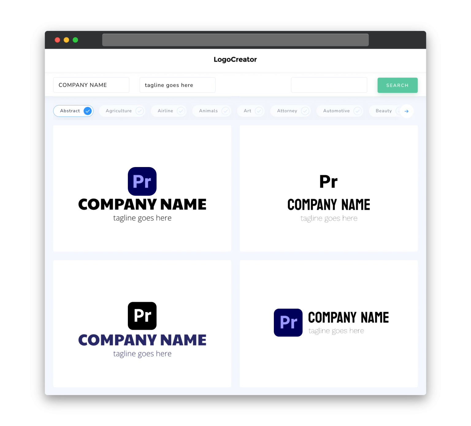 Premier Logo Design: Create Your Own Premier Logos