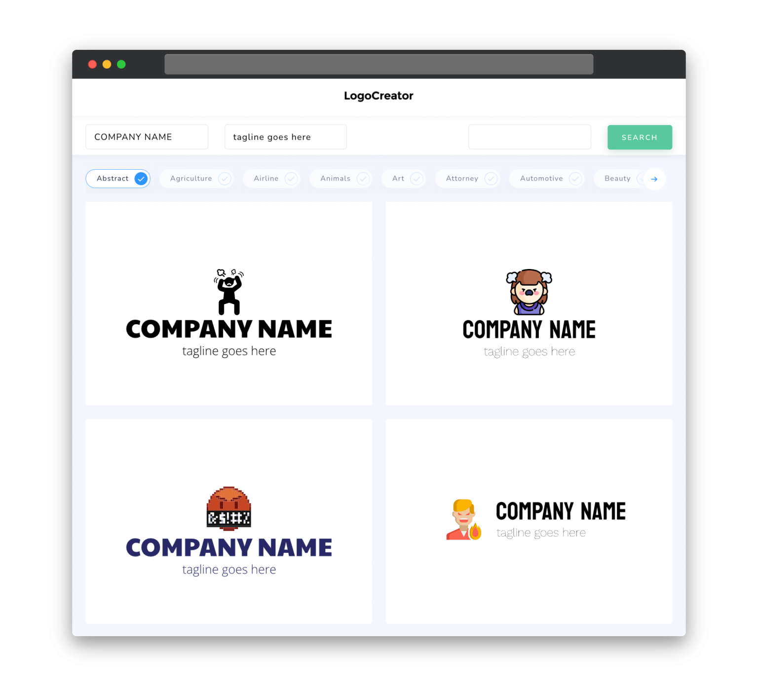 Rage Logo Design: Create Your Own Rage Logos